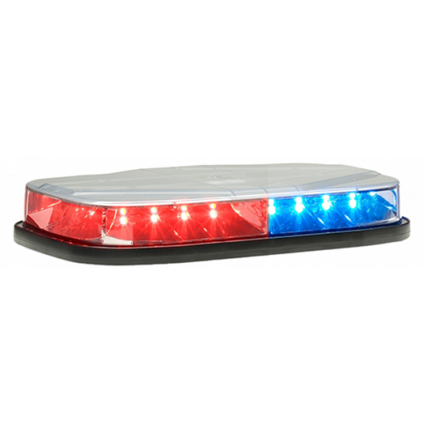 HL10PC-RB Federal Signal Micro Mini Lightbar; Red/Blue LEDs, Permanent ...